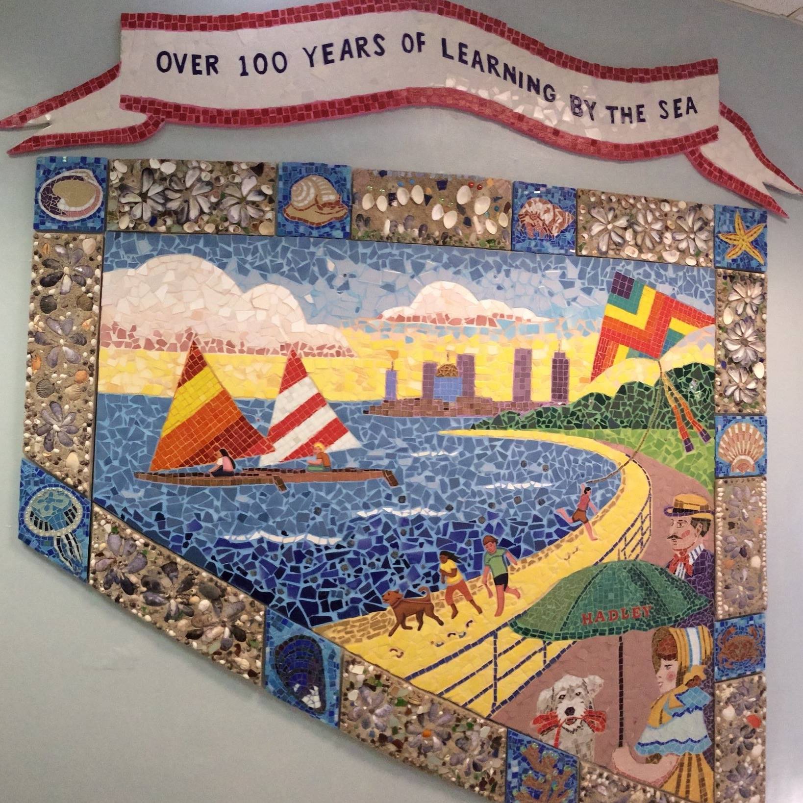 Hadley_learning by the sea mosaic – Swampscott Elementary